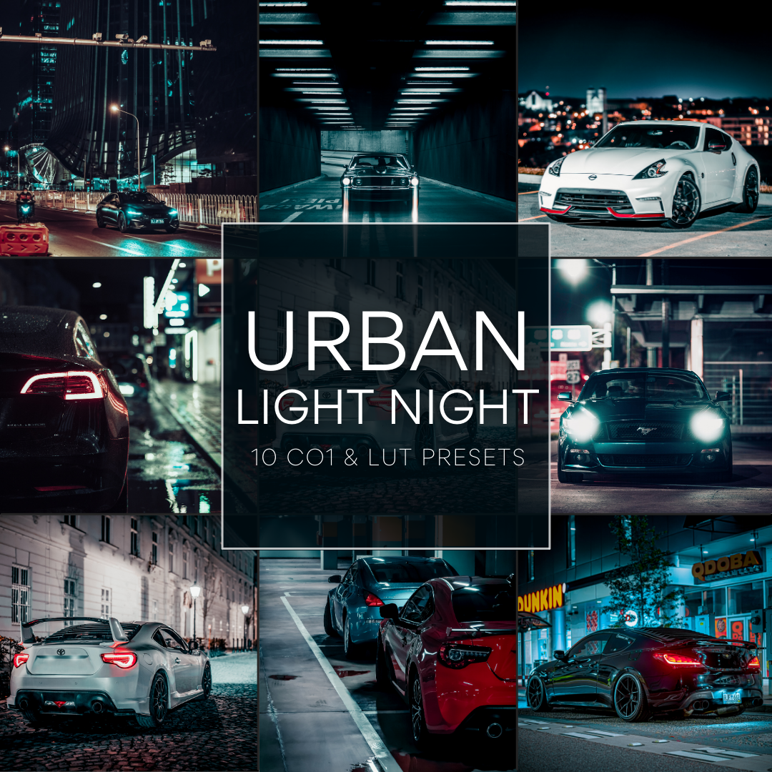 Urban Light Night Capture One & LUT Presets Pack – Digital Bolt Ons