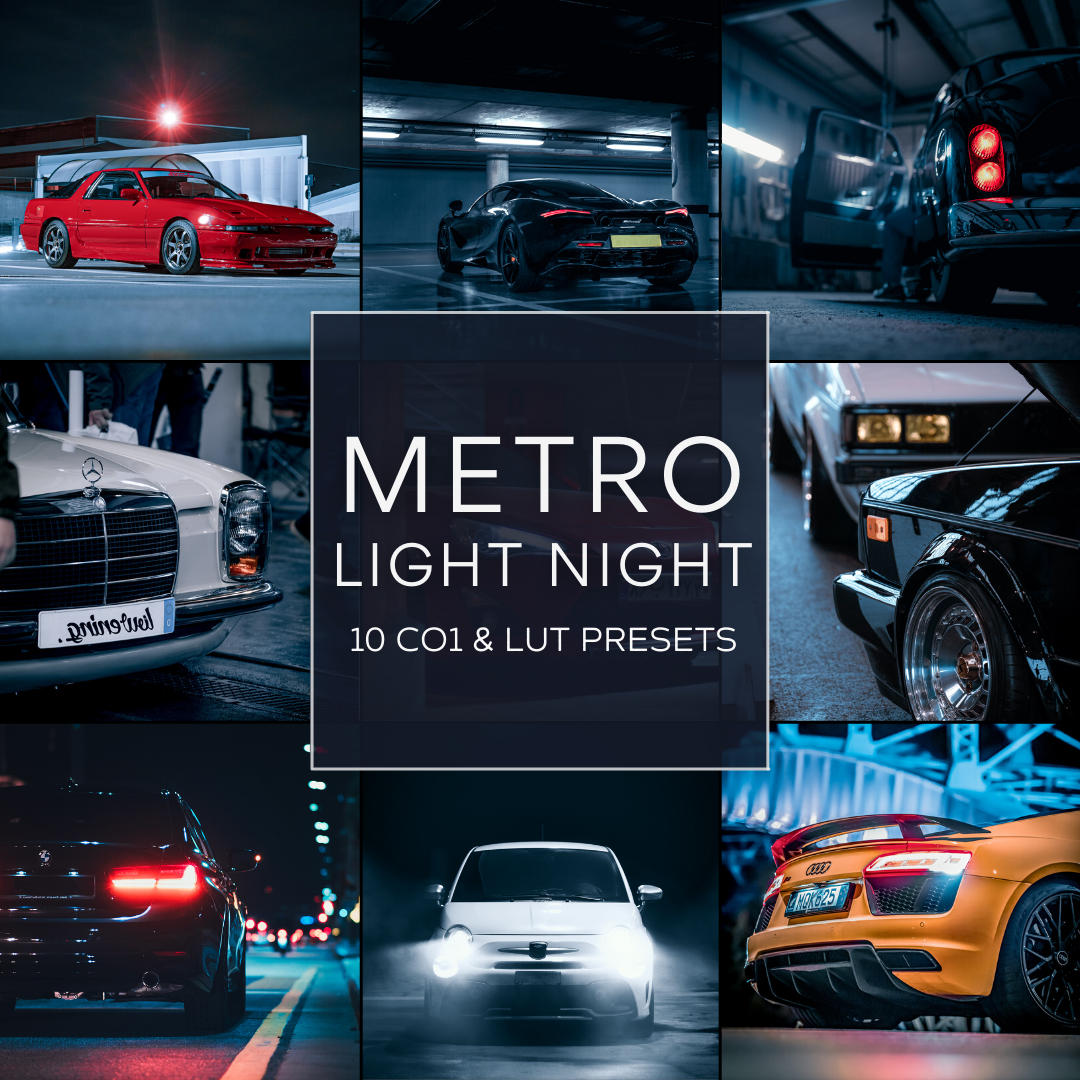 Metro Light Night Capture One & LUT Preset Pack – Digital Bolt Ons